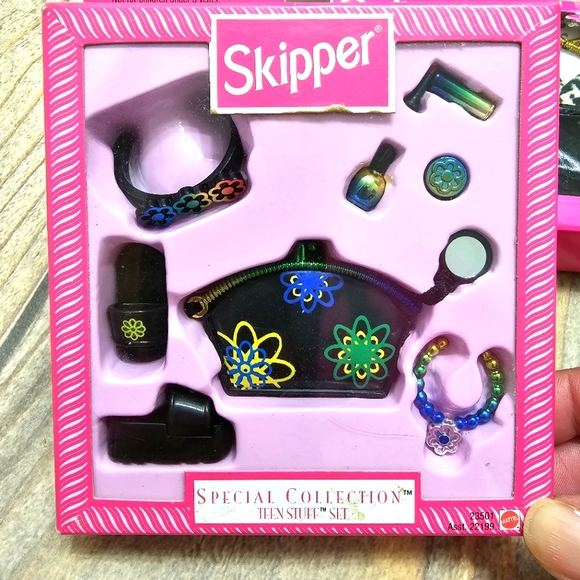 Barbie | Other | Nrfb Rare Skipper Special Collection Teen Stuff Set ...